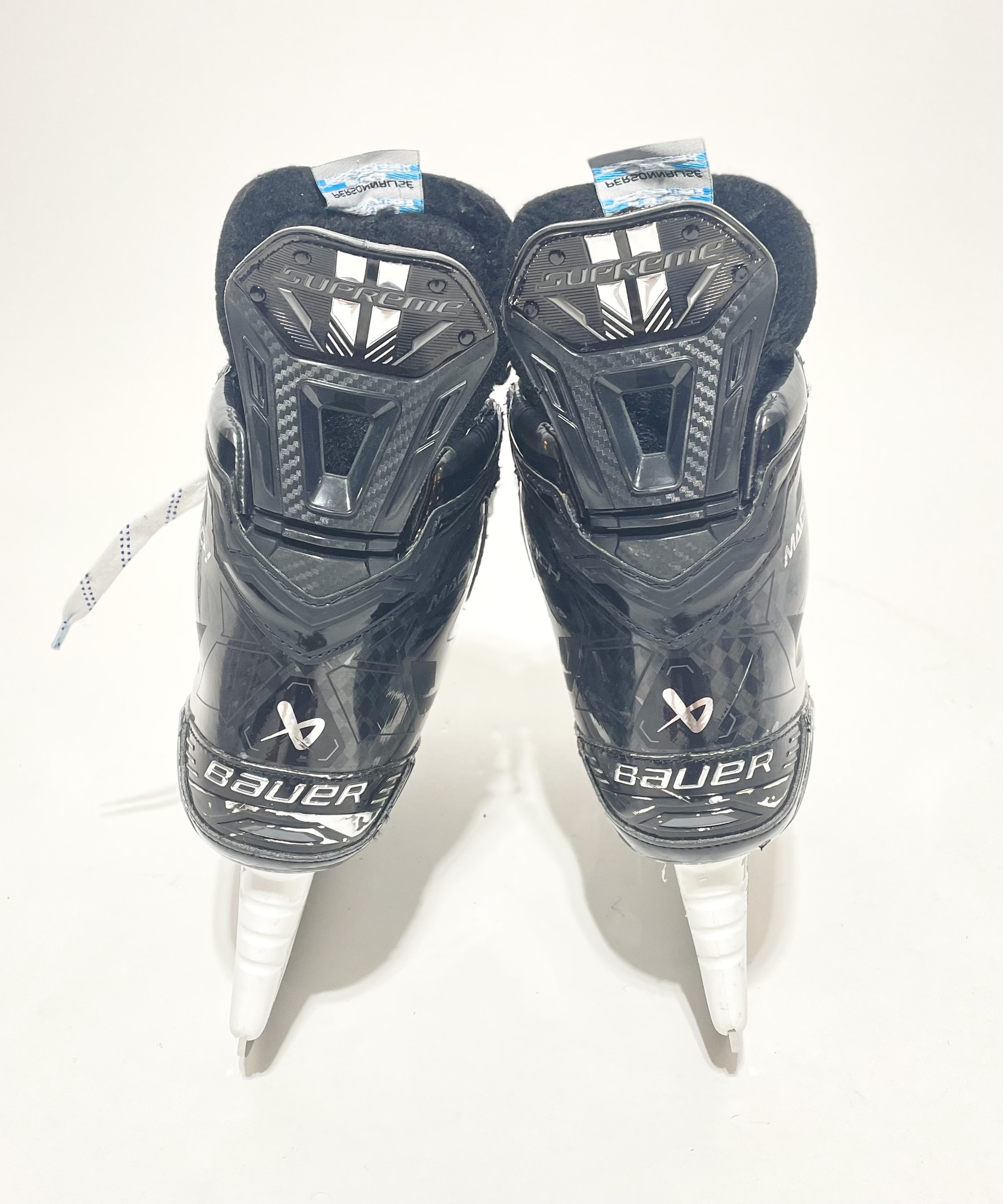 Bauer Supreme Mach NHL Pro Stock Skates w/LS Pulse TI - Size 8.75 (C/A ...