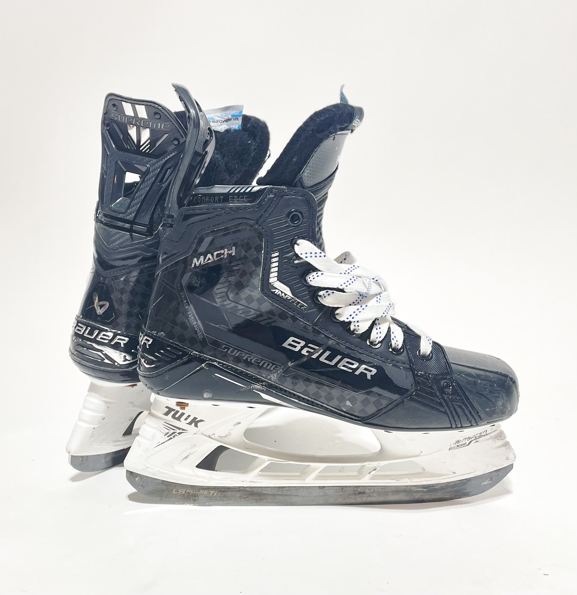 Bauer Supreme Mach NHL Pro Stock Skates w/LS Pulse TI - Size 8.75 (C/A ...