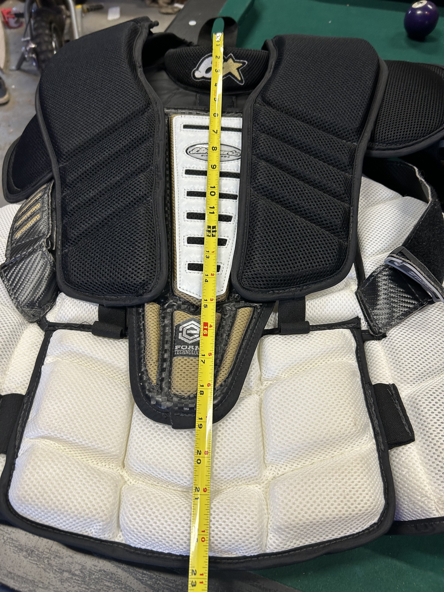 New Brian's Optik Goalie Chest Protector Pro Stock | SidelineSwap