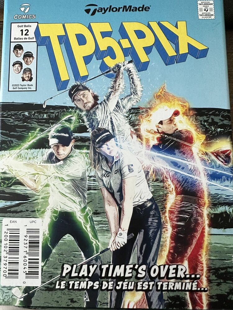 TaylorMade TP5 PIX SMASH! BOOM! POW! Limited Edition Golf Balls ...