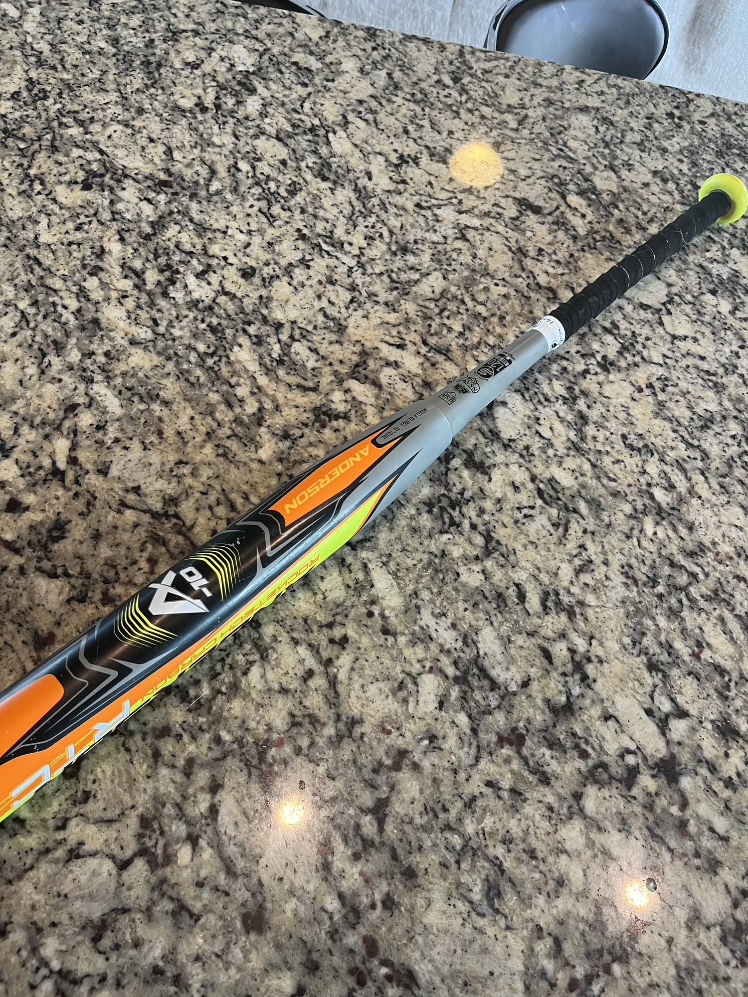 Used 2022 Anderson (-10) 21 oz 31" Rocketech Bat | SidelineSwap