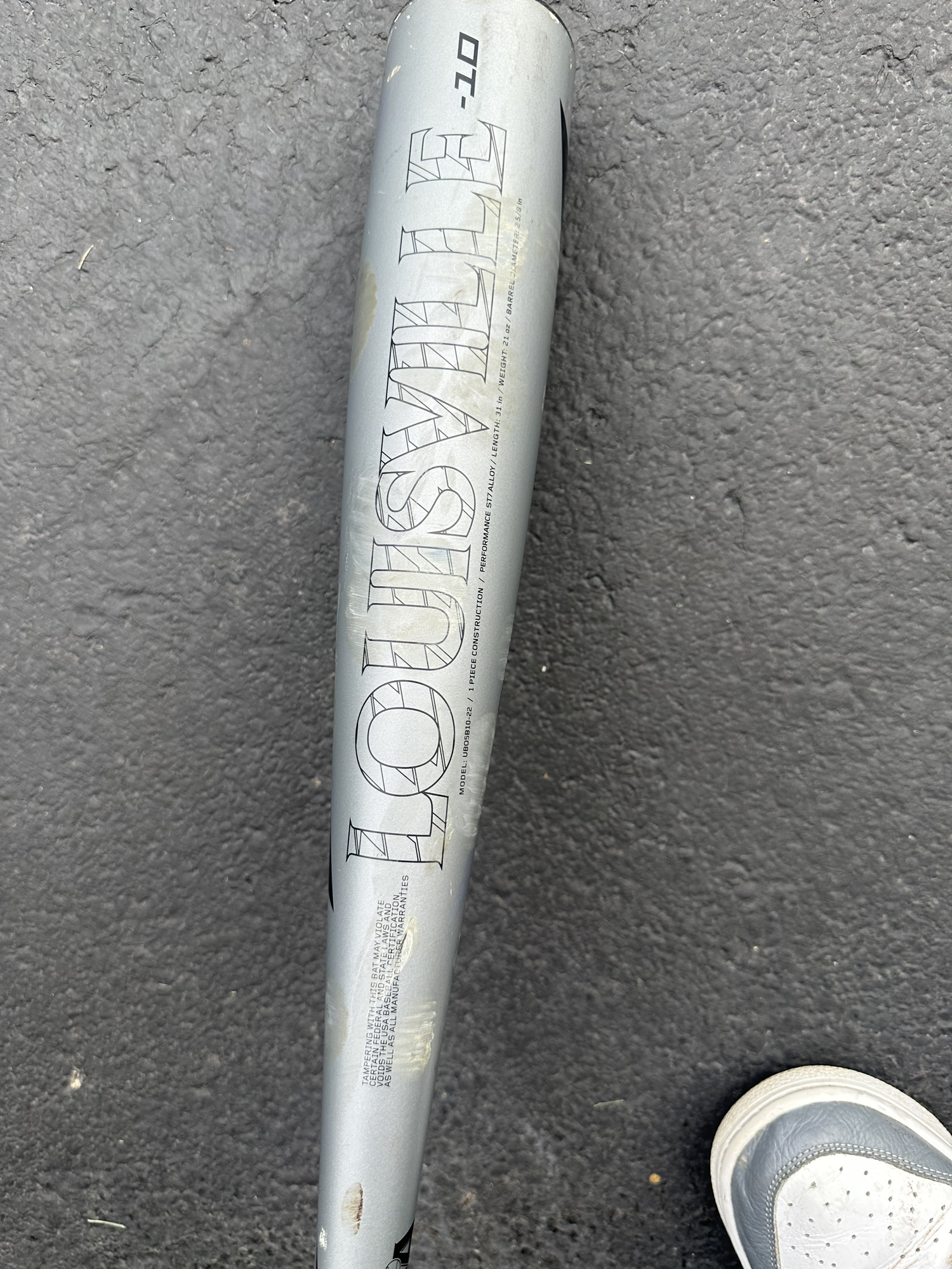 2022 Alloy (-10) 21 oz 31" Omaha Bat | SidelineSwap