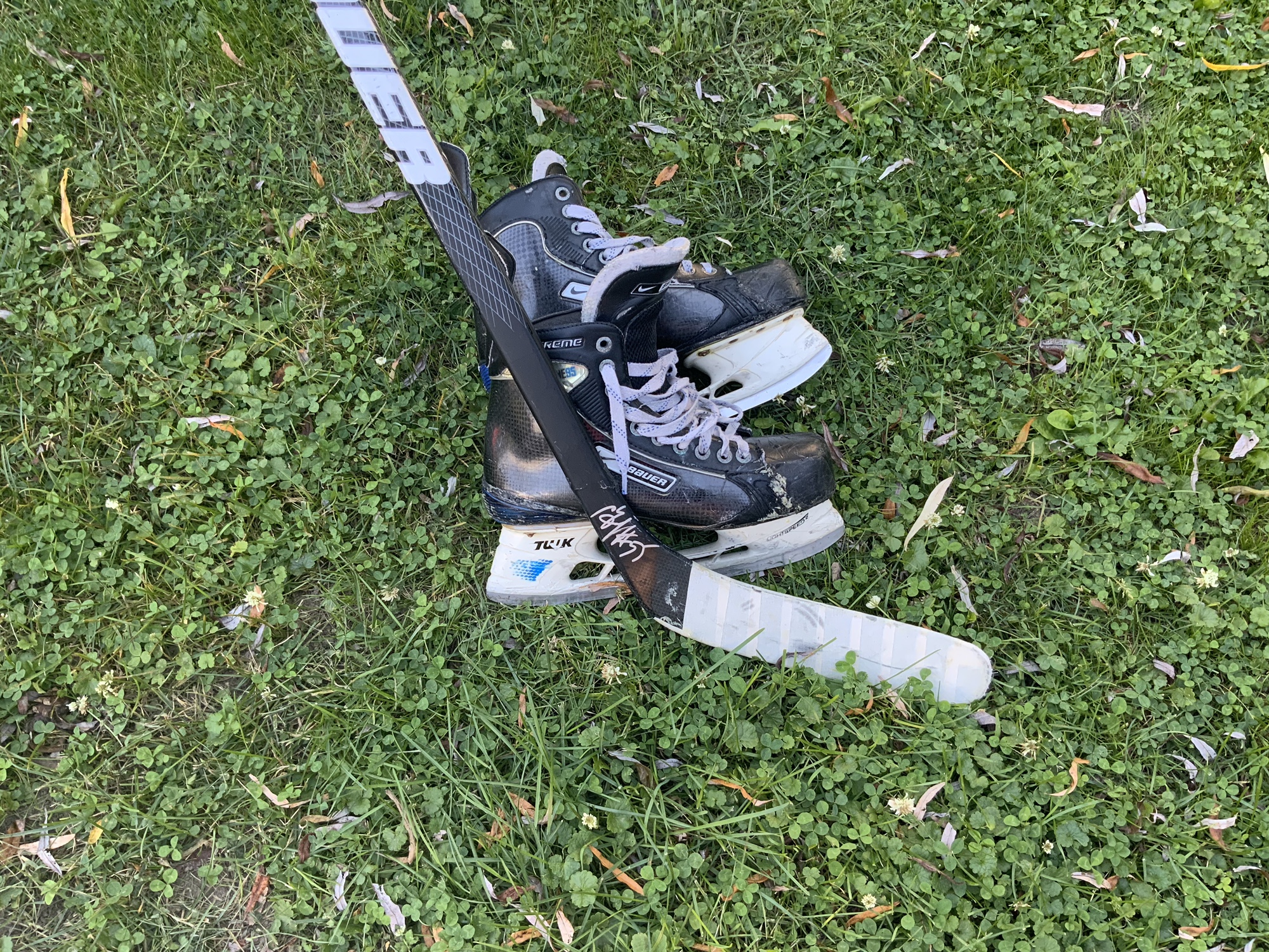 Gonchar Game Used Left Nike Bauer Supreme One95 Stick Gonchar Signed ...