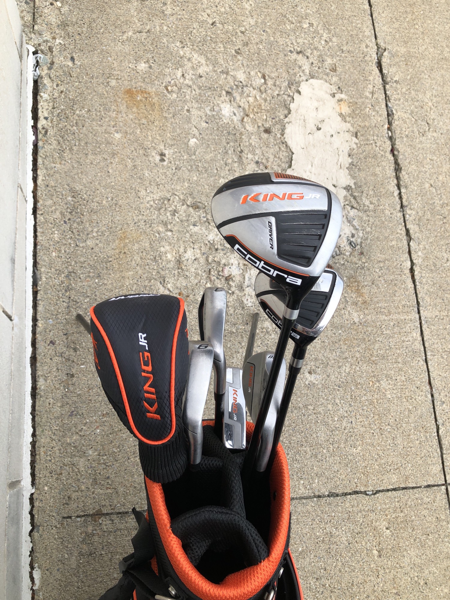 Used Junior Cobra King Jr Right Clubs (Full Set - 7 Clubs) | SidelineSwap