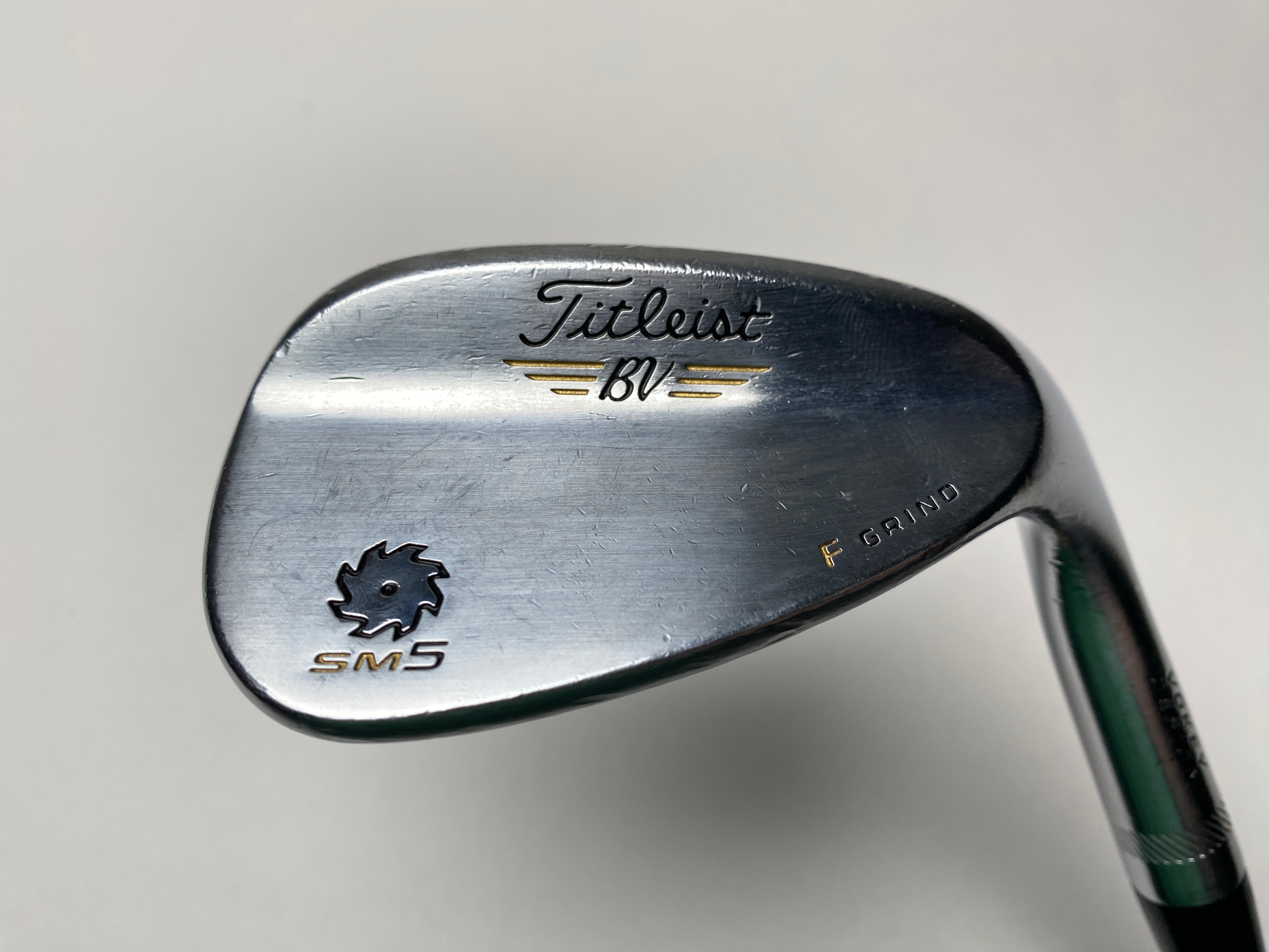 Titleist Vokey SM5 Tour Chrome 52* 8 F-Grind Project X Rifle 5.5 ...