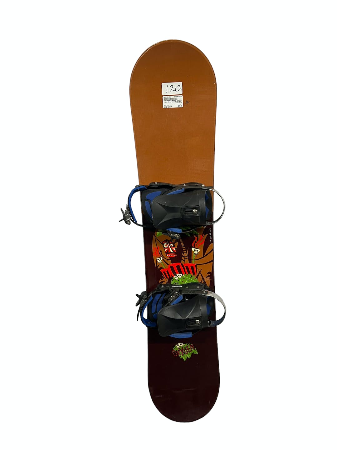 Used Oxygen Safari 120 Cm Junior Snowboard Combo | SidelineSwap