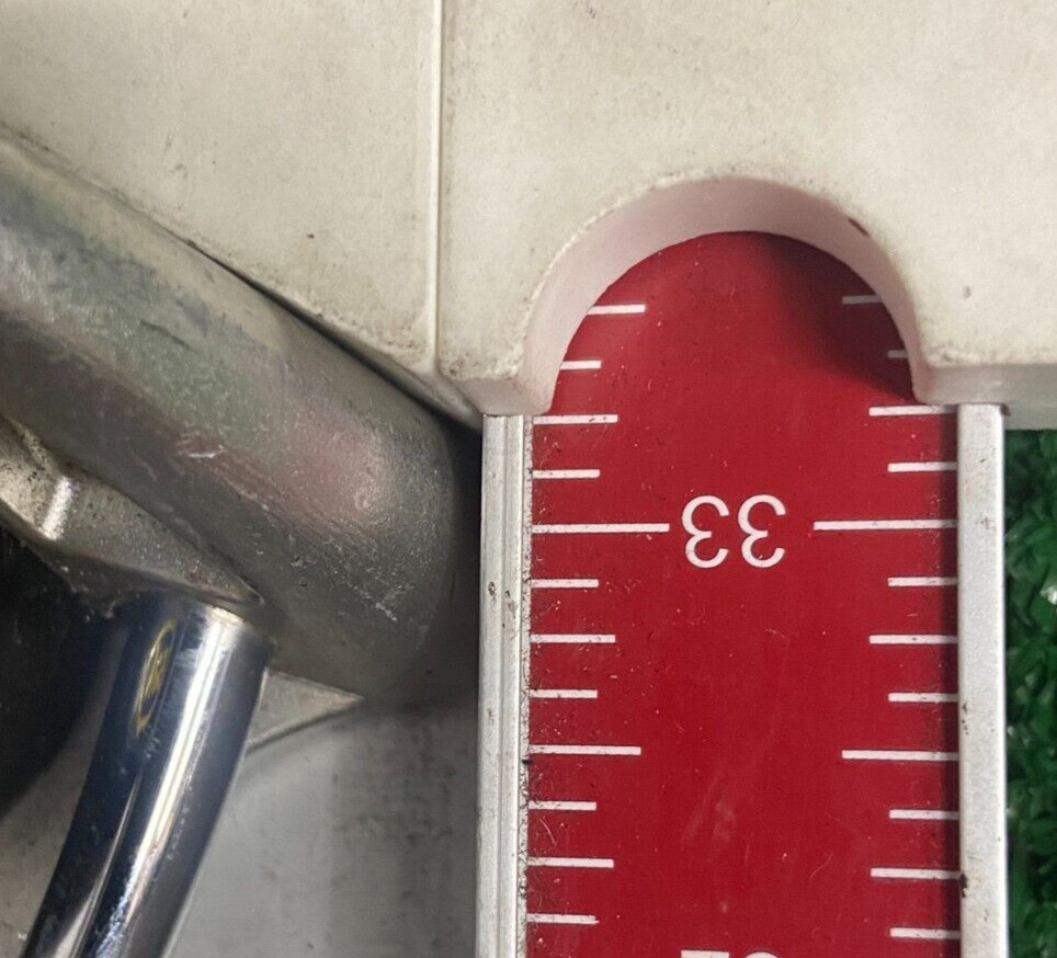 Yes! Golf GrooveTube Mallet C-Groove Putter Steel RH 33.25 Inches With ...