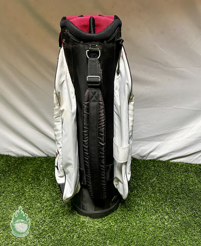 Used Callaway Golf Cart Carry Bag Pink 10-Way Bag | SidelineSwap