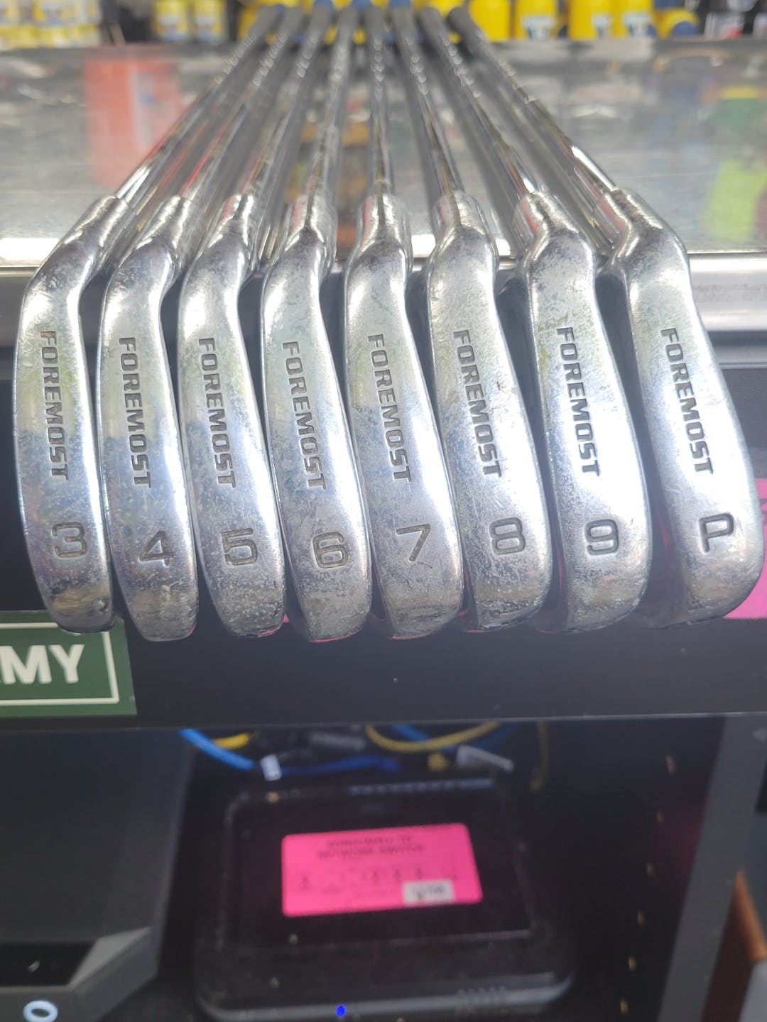 Used Foremost Iron Set 3i-pw Regular Flex Steel Shaft Iron Sets ...