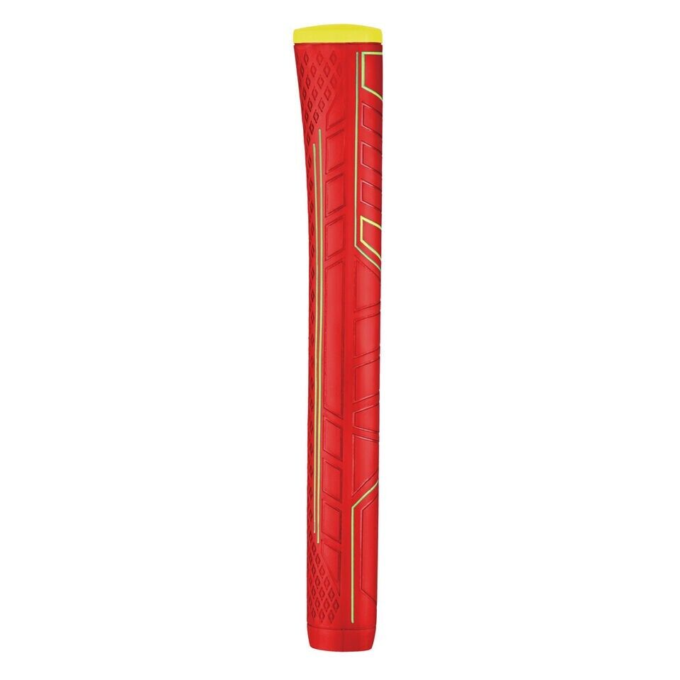 2 Karma Big Softy Red Oversized Jumbo Pistol Putter Grips + Grip Tape ...