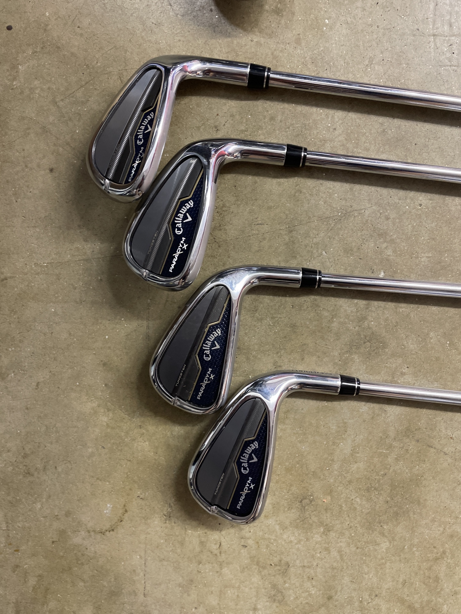 Callaway paradym x iron set | SidelineSwap