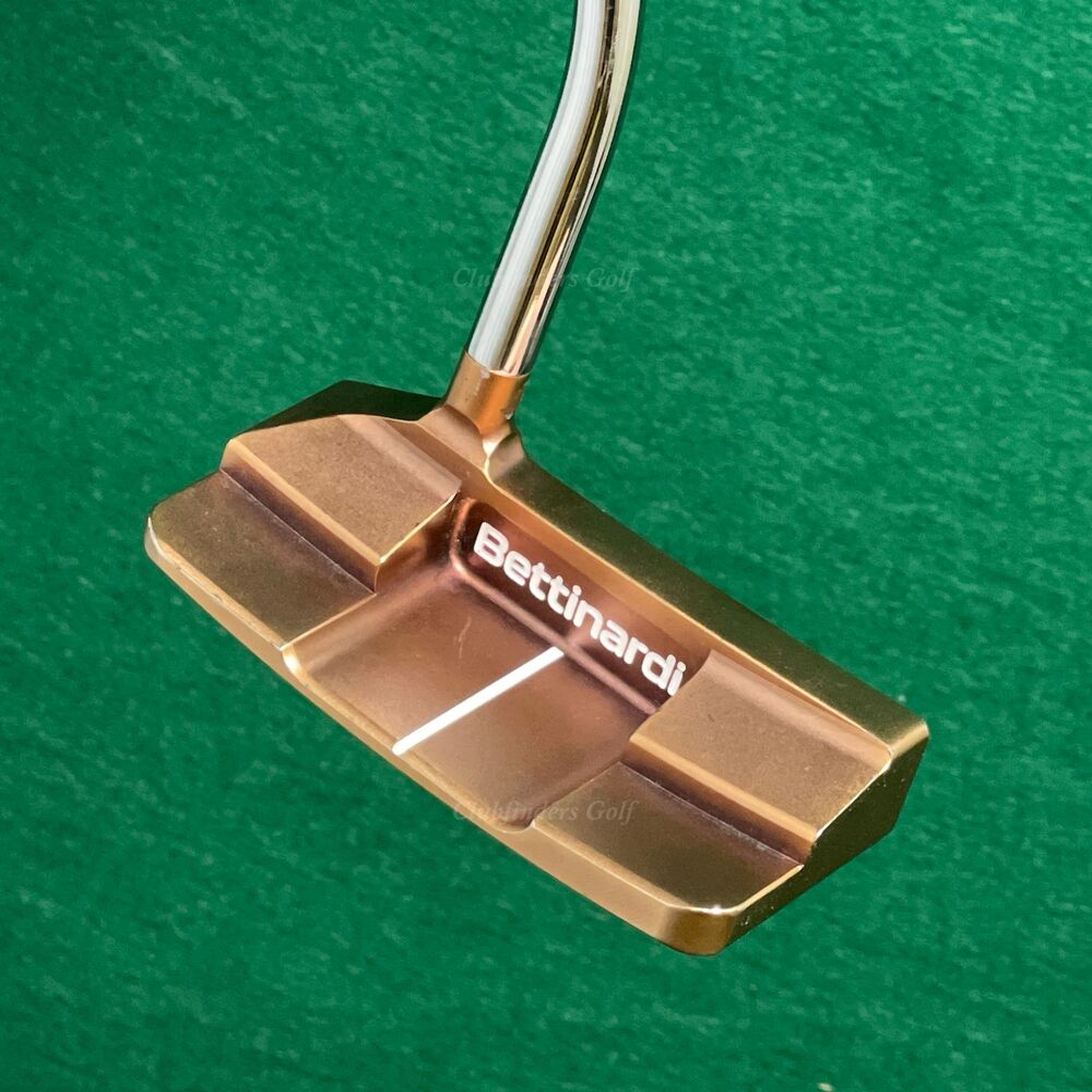 Bettinardi Queen B #6 Rose Gold PVD 35" Putter W/ Super Stroke ...
