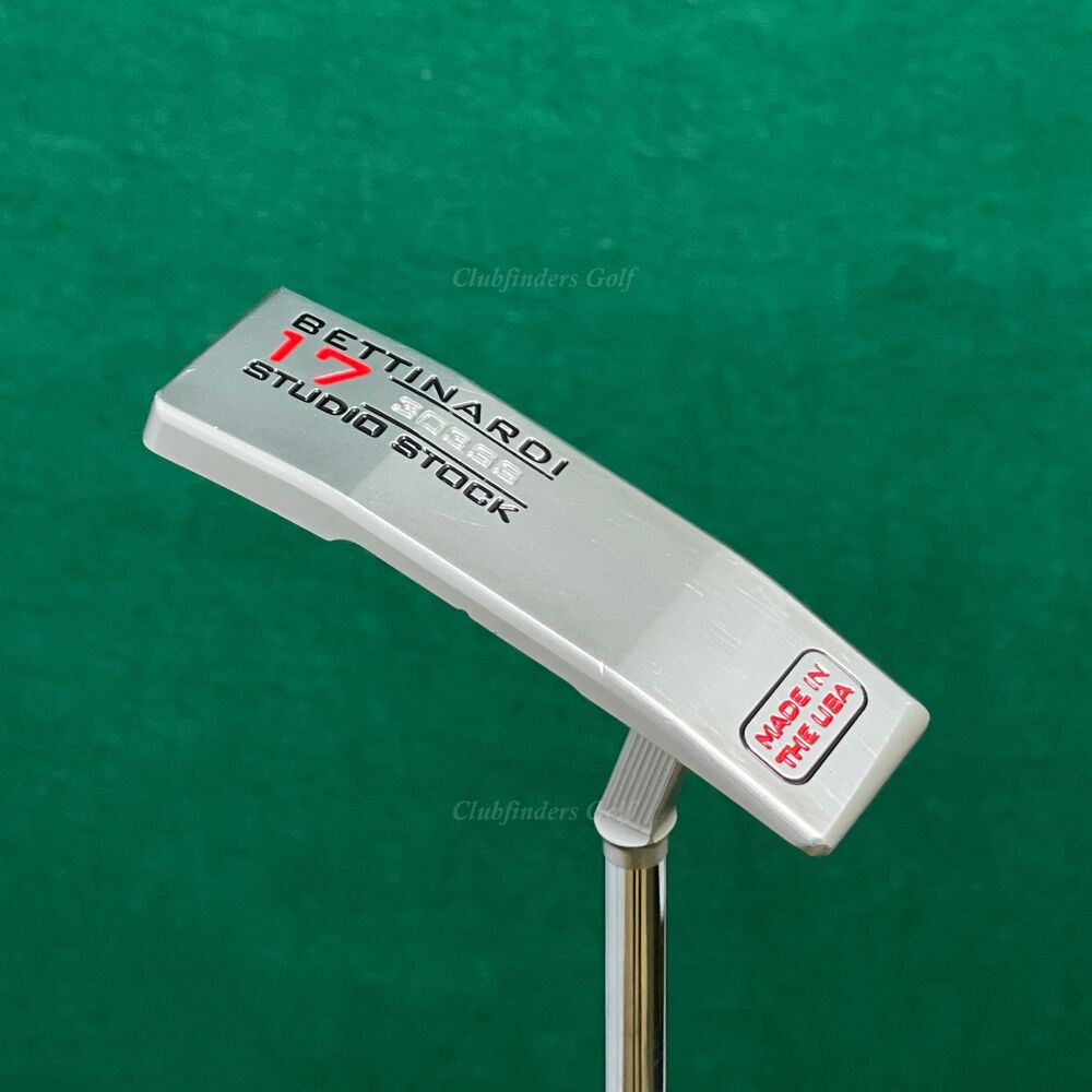 NEW Bettinardi Studio Stock 17 Milled 36" Slant-Neck Putter Golf Club ...