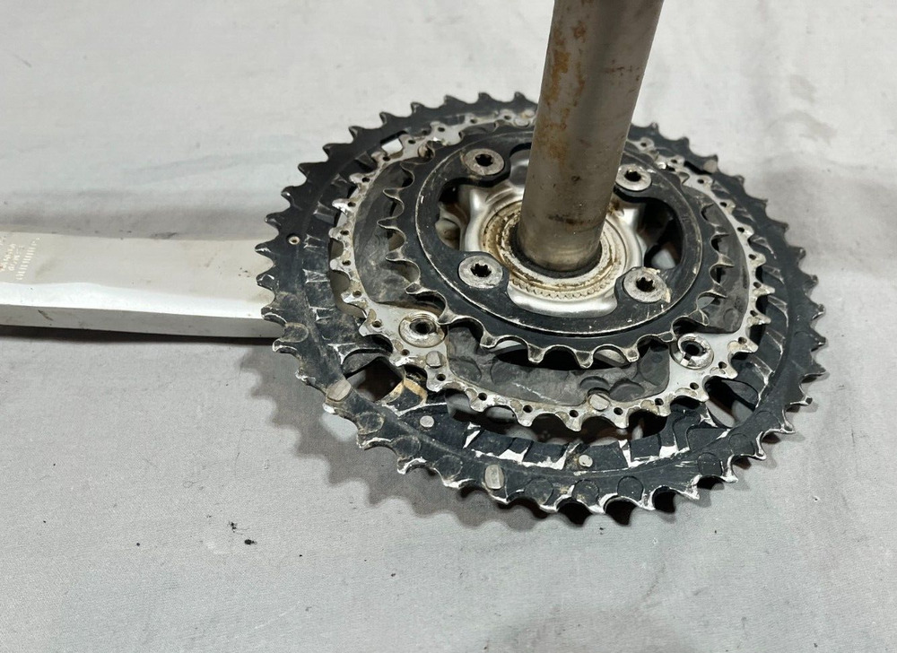 Shimano Deore XT FC-M770 Hollowtech II 175mm 42/32/24 Triple Crankset GREAT | SidelineSwap