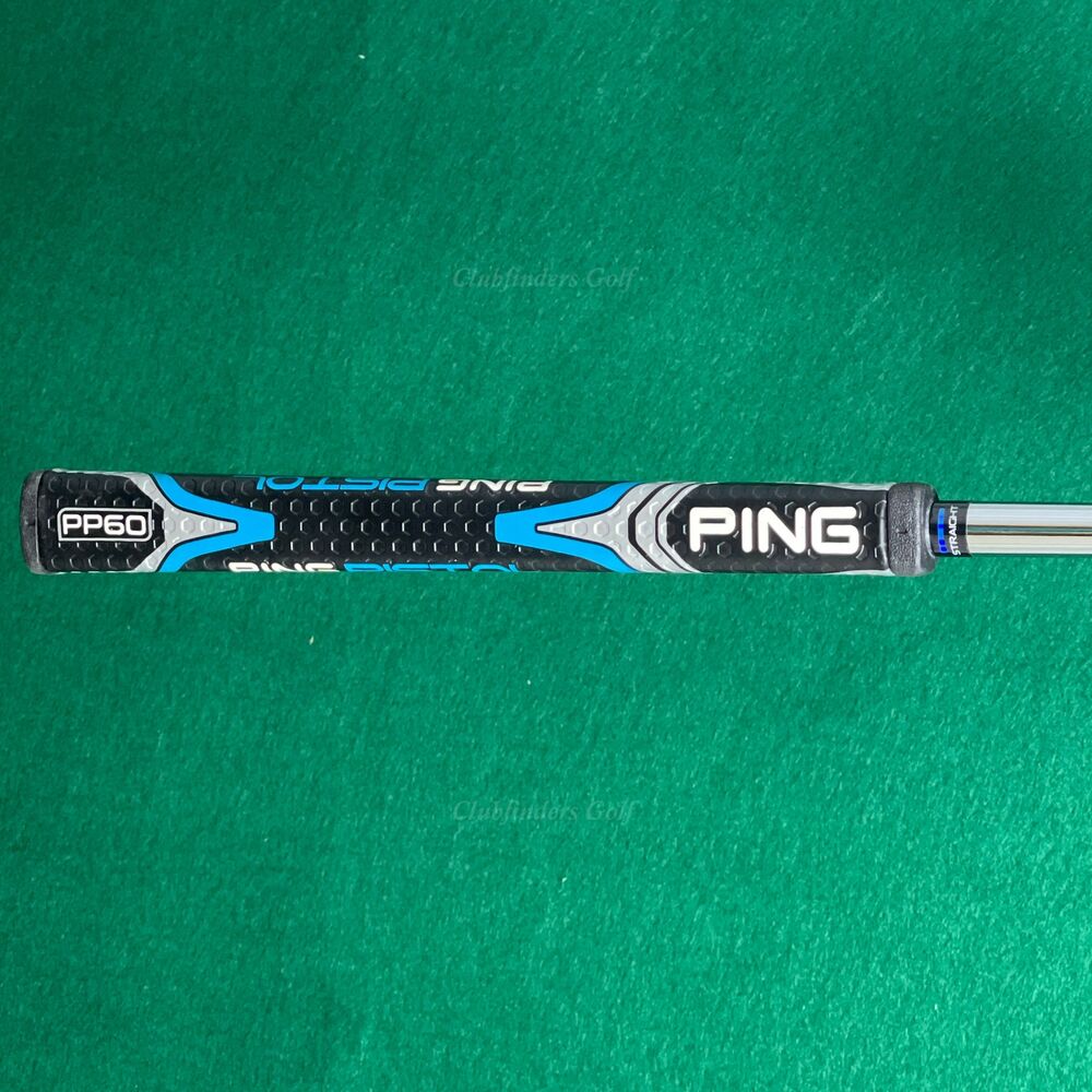 Ping Sigma 2 Fetch Platinum Black Dot 35" Double-Bend Mallet Putter ...