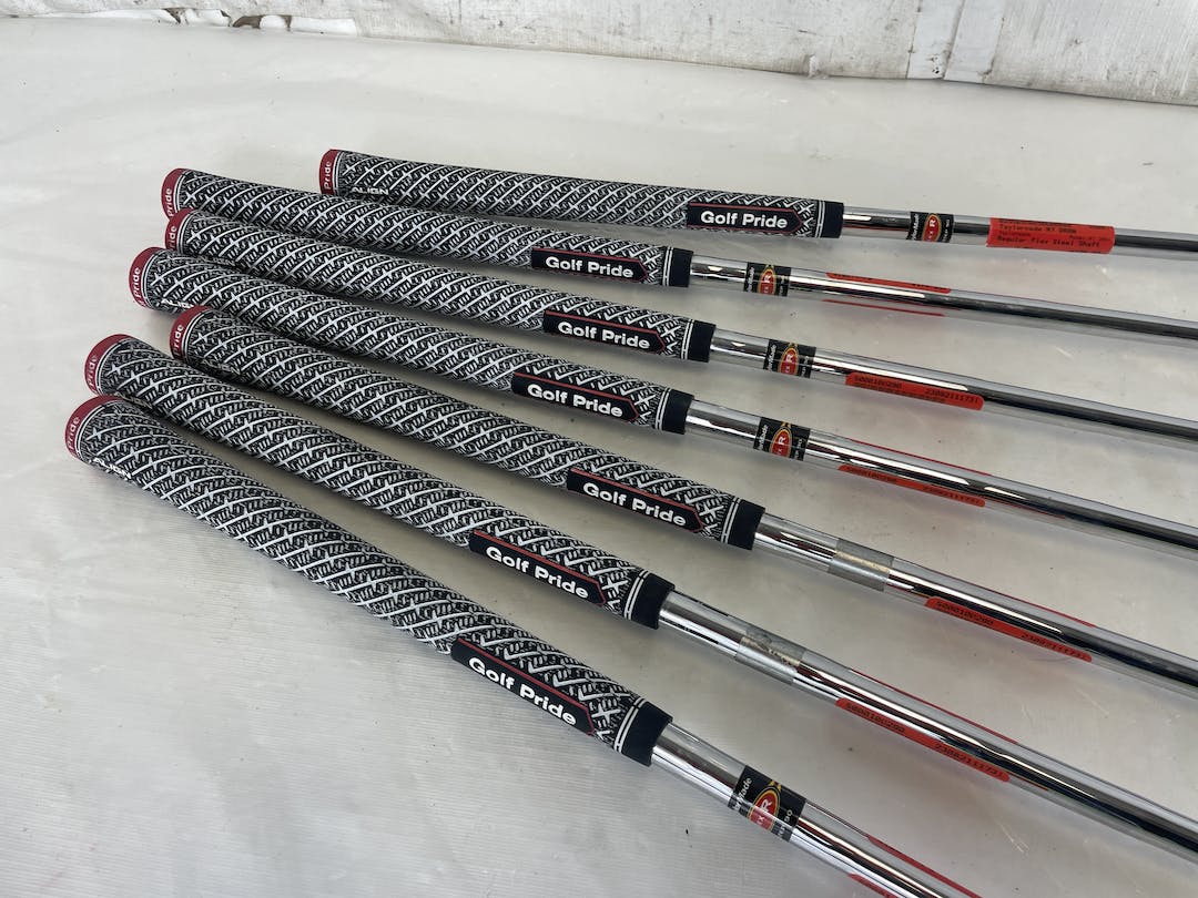 Used Taylormade R7 Draw 4i-pw Regular Flex Steel Shaft Golf Iron Set ...