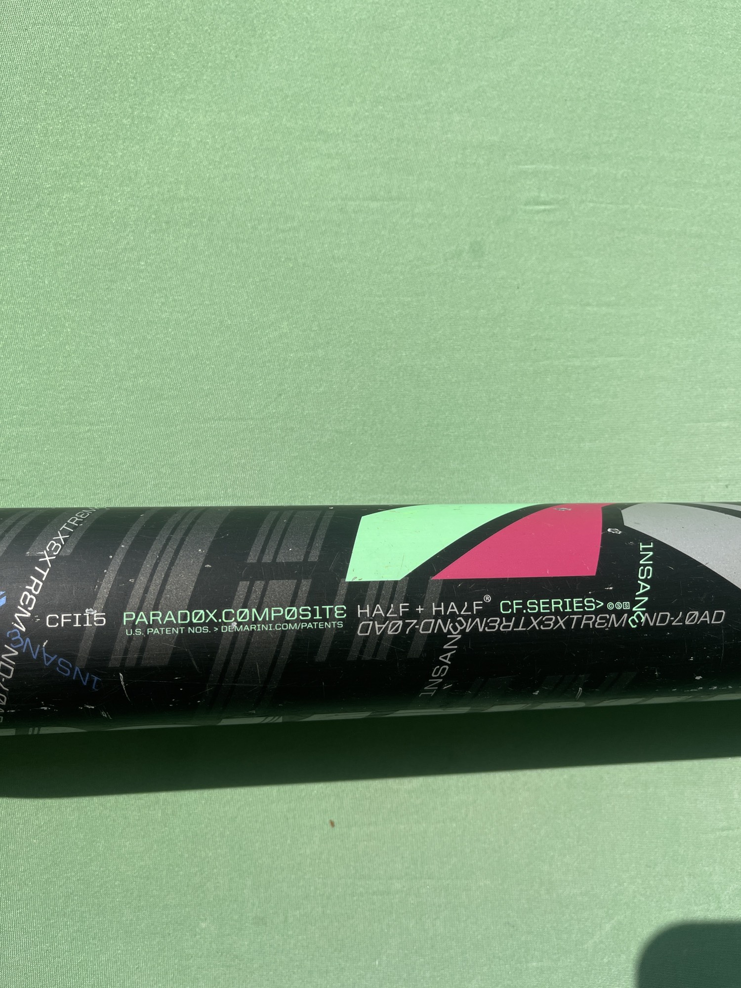 Used 2015 DeMarini CF7 Composite Bat -10 21OZ 31" | SidelineSwap
