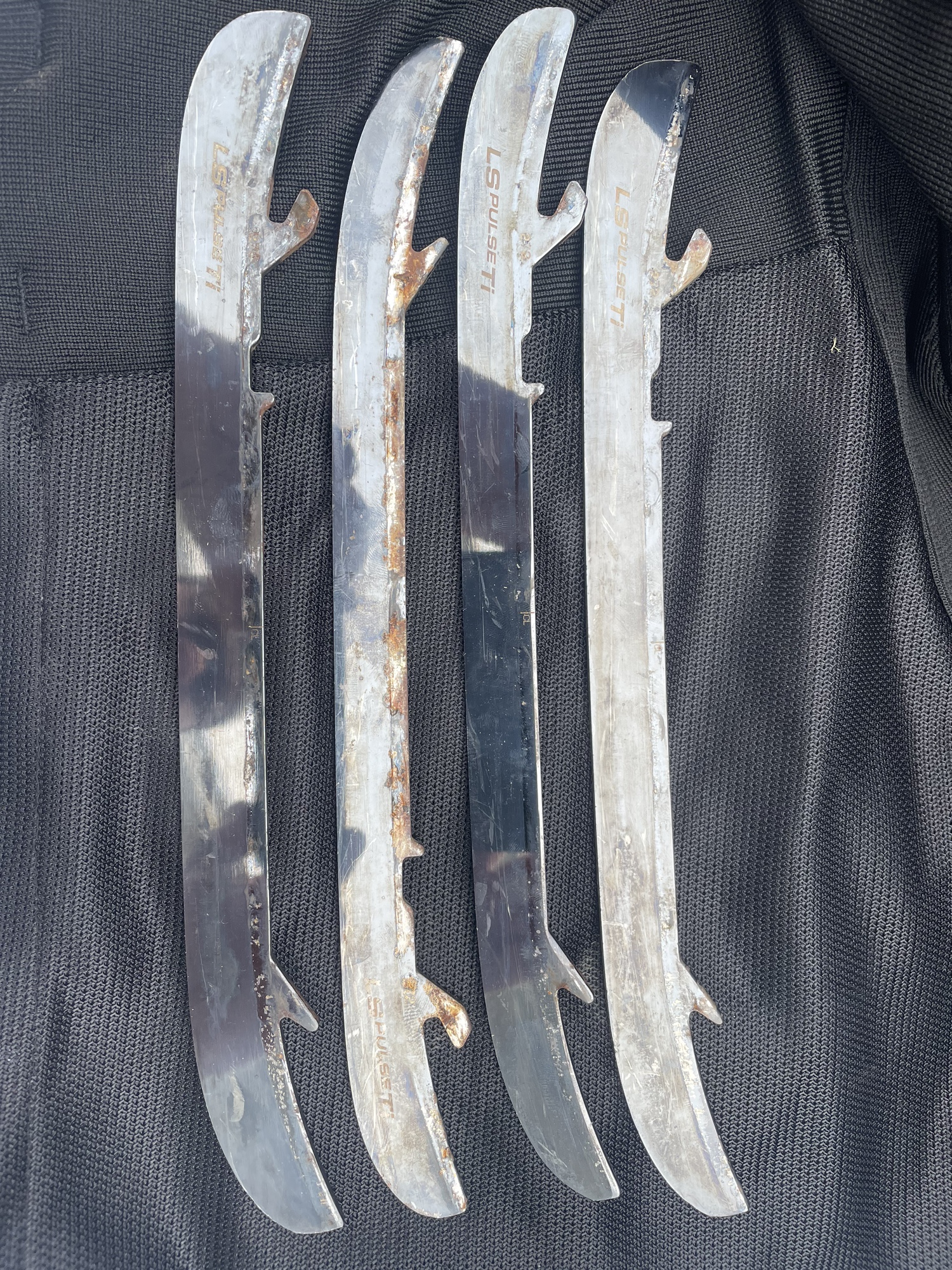 LS pulse Ti Skate blades (1/2 cut : no profile) | SidelineSwap