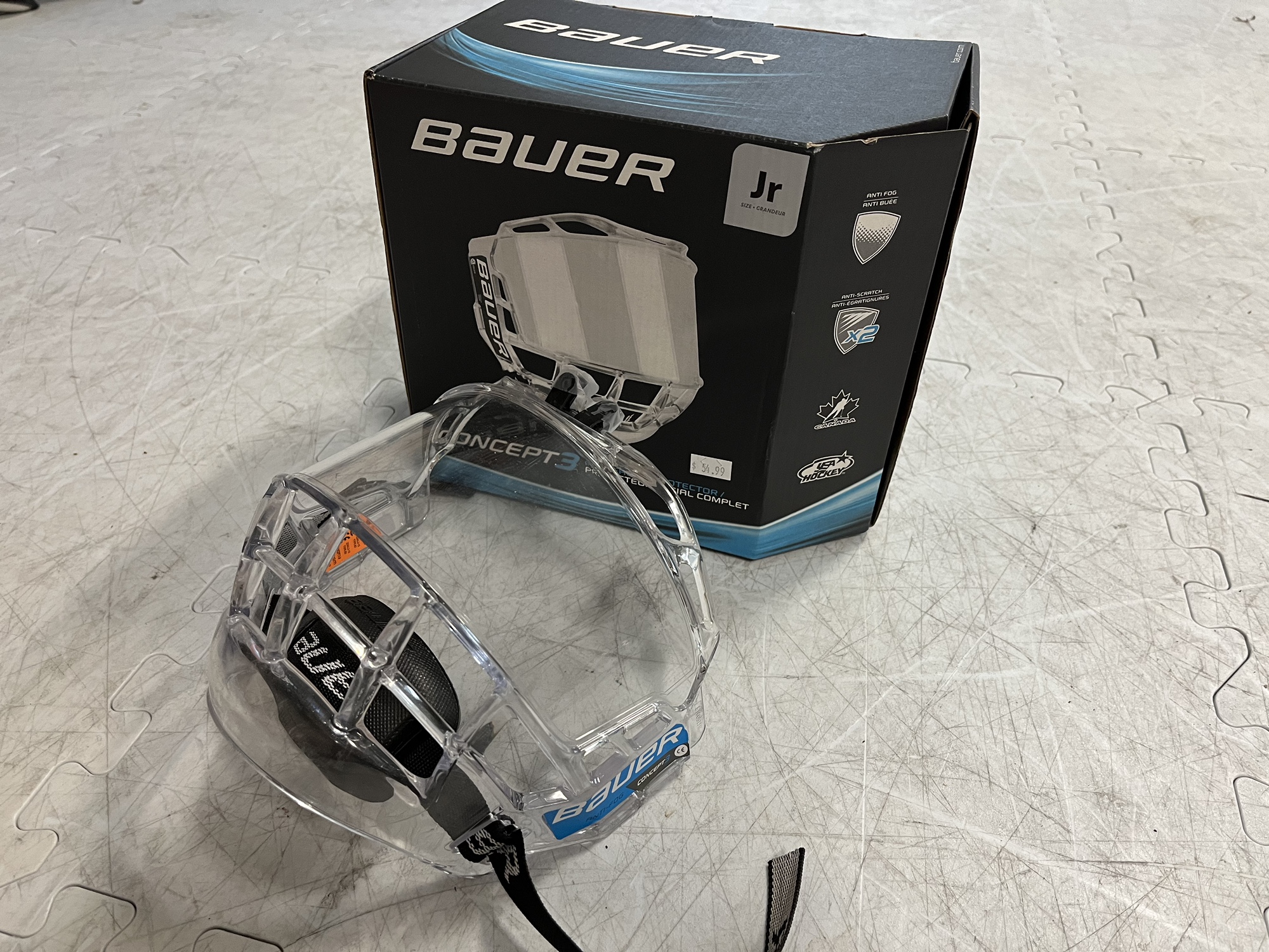 Barely Used Bauer Shield Concept 3 Full Shield | SidelineSwap
