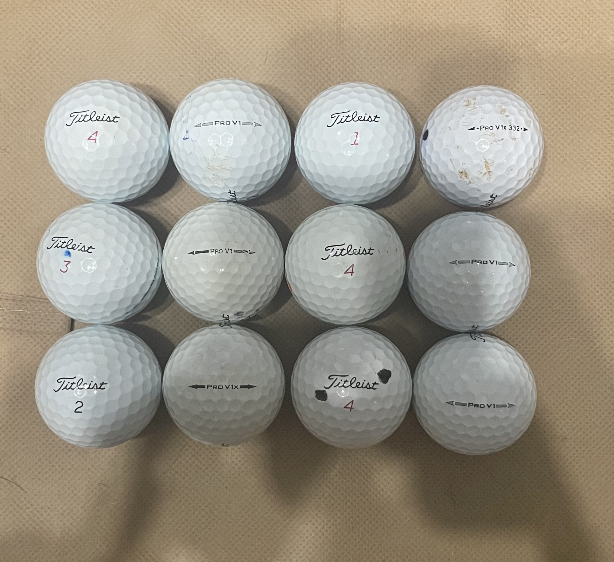 1 Dozen Prov1 and Prov1x Golf Balls | SidelineSwap