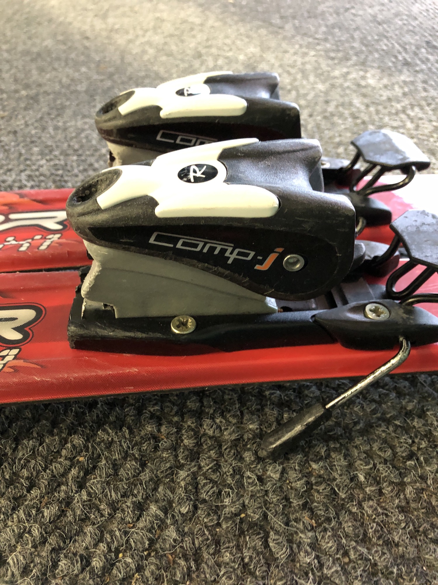 Used Rossignol Viper X1 (110cm) Skis with Rossignol Comp J Bindings ...