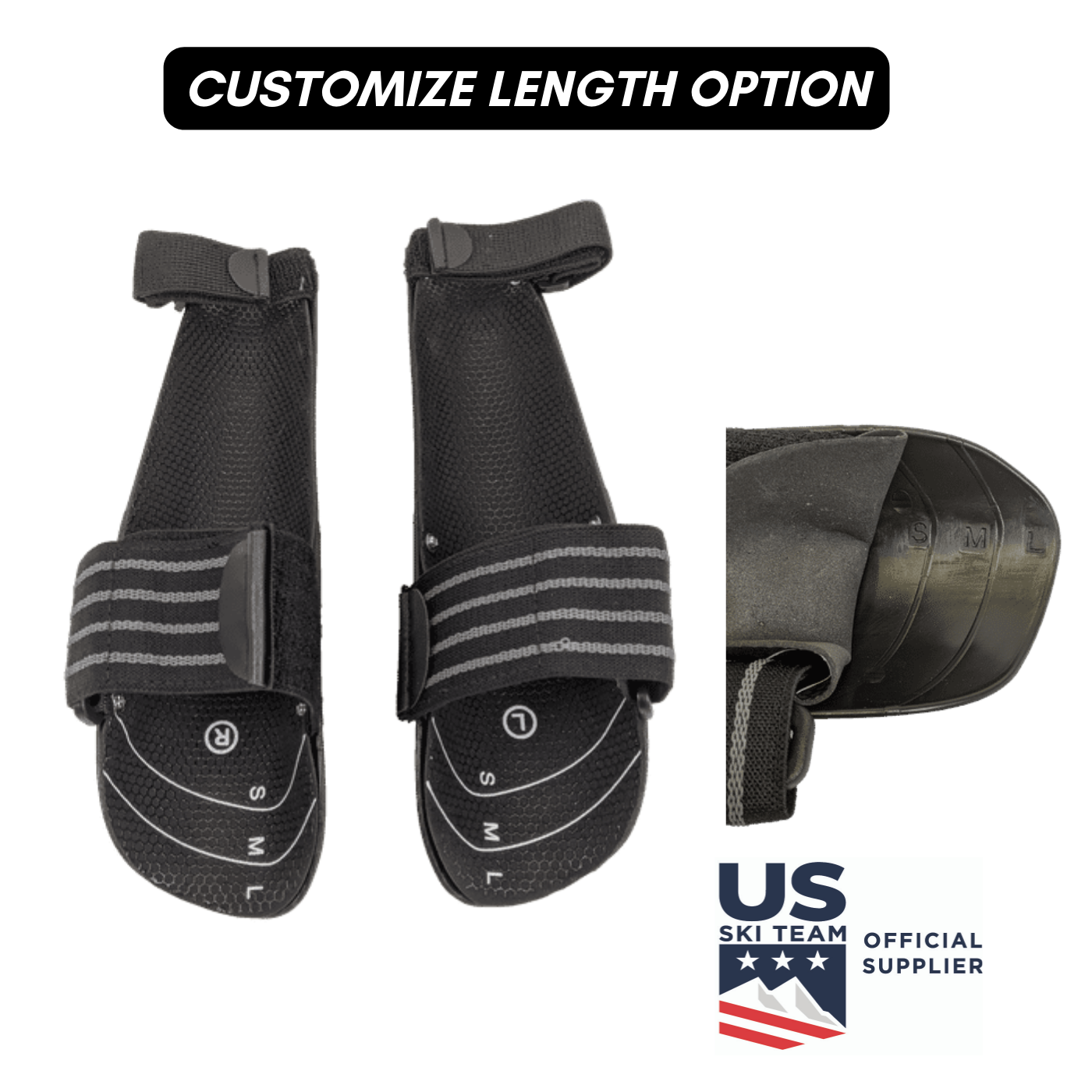 NEW - ZIPLINE SKI RACING ARM GUARD / FOREARM GUARD - BLACK MATTE ...