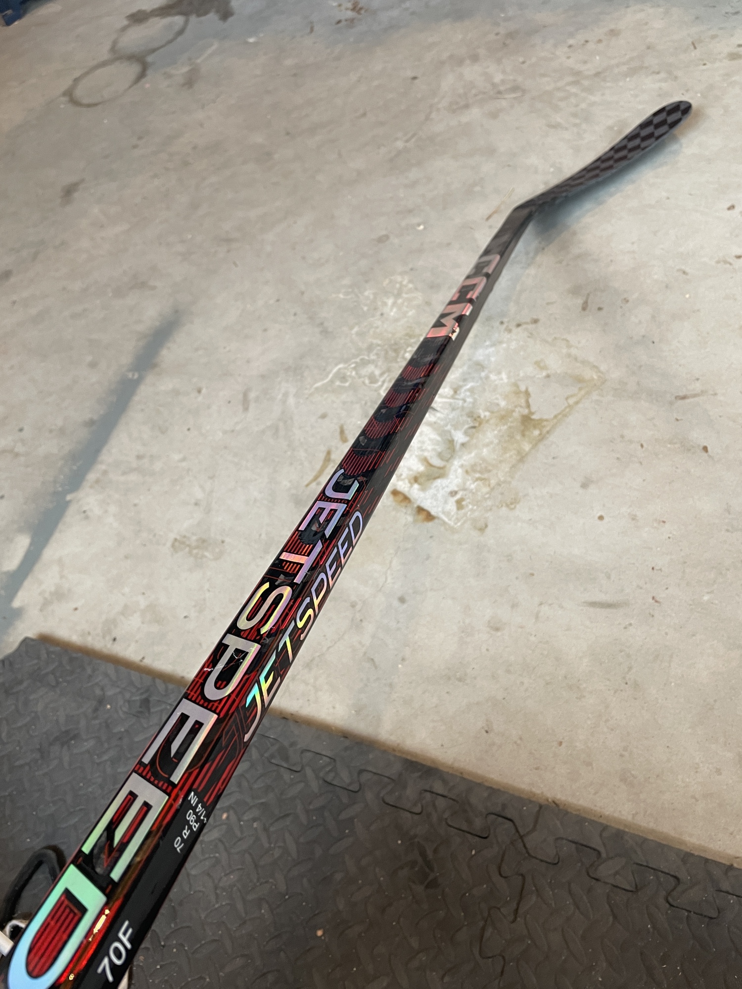 Senior Right Handed P92M Pro Stock JetSpeed FT5 Pro Hockey Stick ...