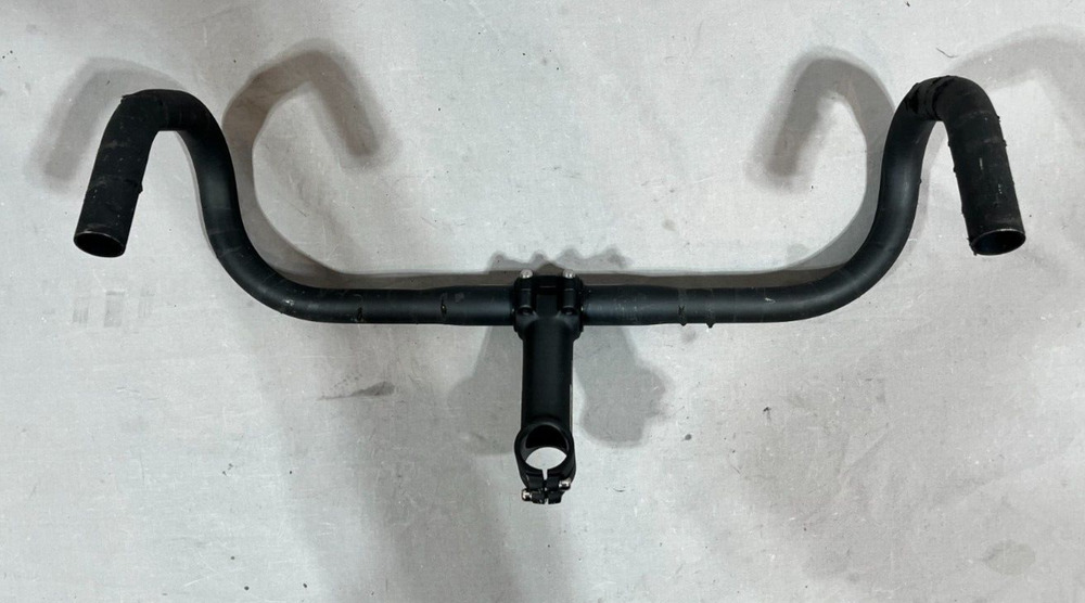 Deda Elementi Piega 44cm Black Aluminum Drop Handlebar FSA Omega 100mm ...