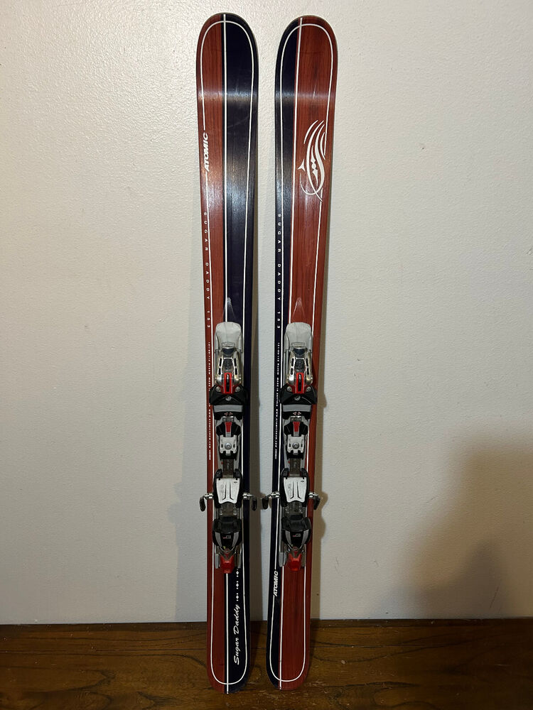 Atomic Sugar Daddy All-Mountain Twin Tip Downhill Skis 153 cm Neox Demo ...