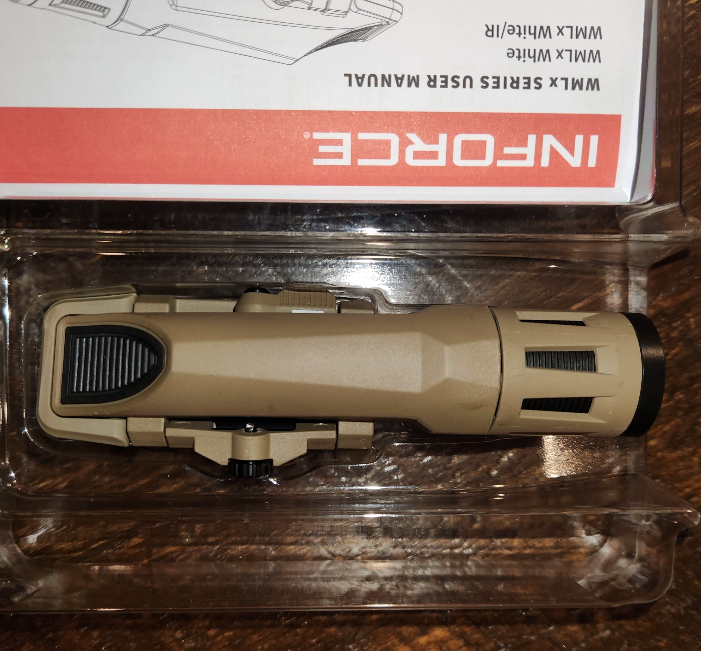 INFORCE GEN 2 WMLx 800 LUMEN FDE WEAPON LIGHT LIGHTLY USED | SidelineSwap