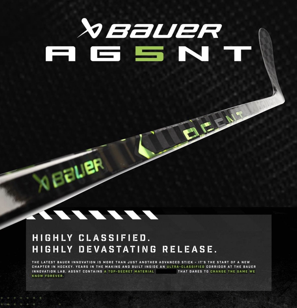 New Junior Bauer Ag5nt Hockey Stick | SidelineSwap