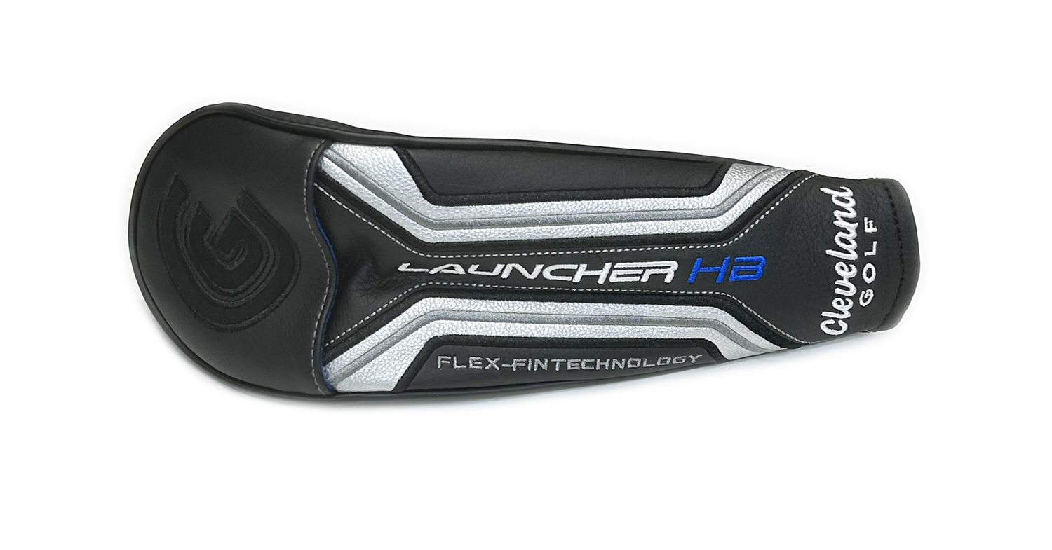 Cleveland Launcher HB 3 Wood HeadCover Black/Blue/Silver | SidelineSwap
