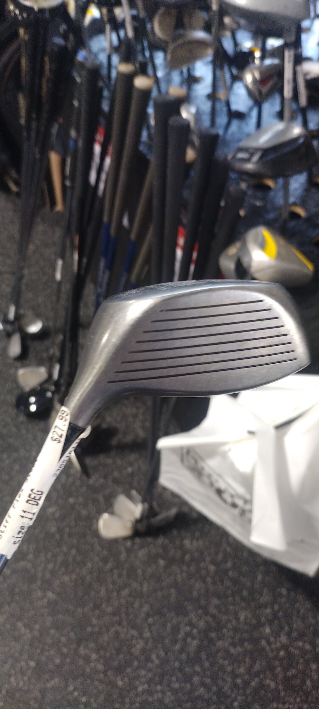 Used Lynx Parallax 11.0 Degree Stiff Flex Steel Shaft Drivers ...