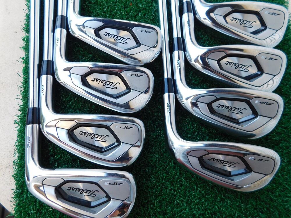 Titleist 718 AP3 (4i-PW,48*) Iron Set w/ Project X Precision 6.5 Stiff ...