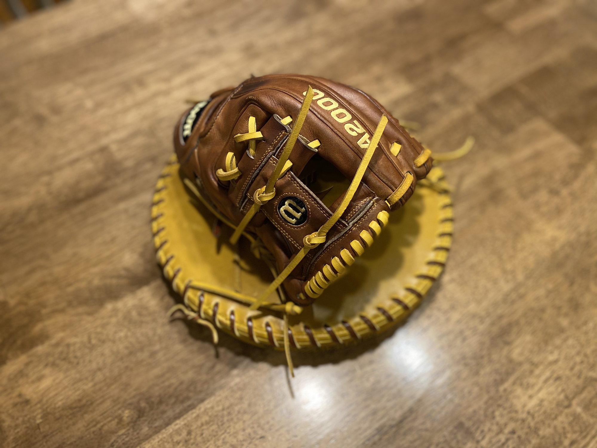 Restored Wilson Right Hand Throw Infield A2000 DP15 Baseball Glove 11.5 ...