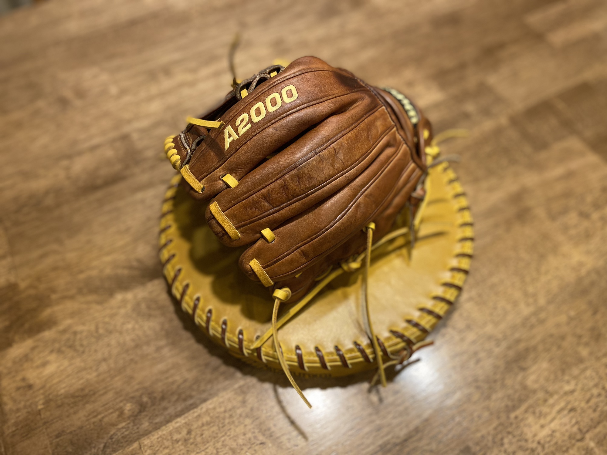 Restored Wilson Right Hand Throw Infield A2000 DP15 Baseball Glove 11.5 ...
