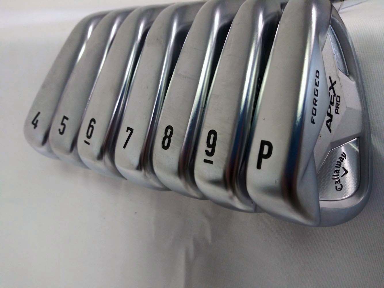 Callaway Apex Pro 19 Irons Set 4-PW (Steel Elevate 115, STIFF) Forged ...