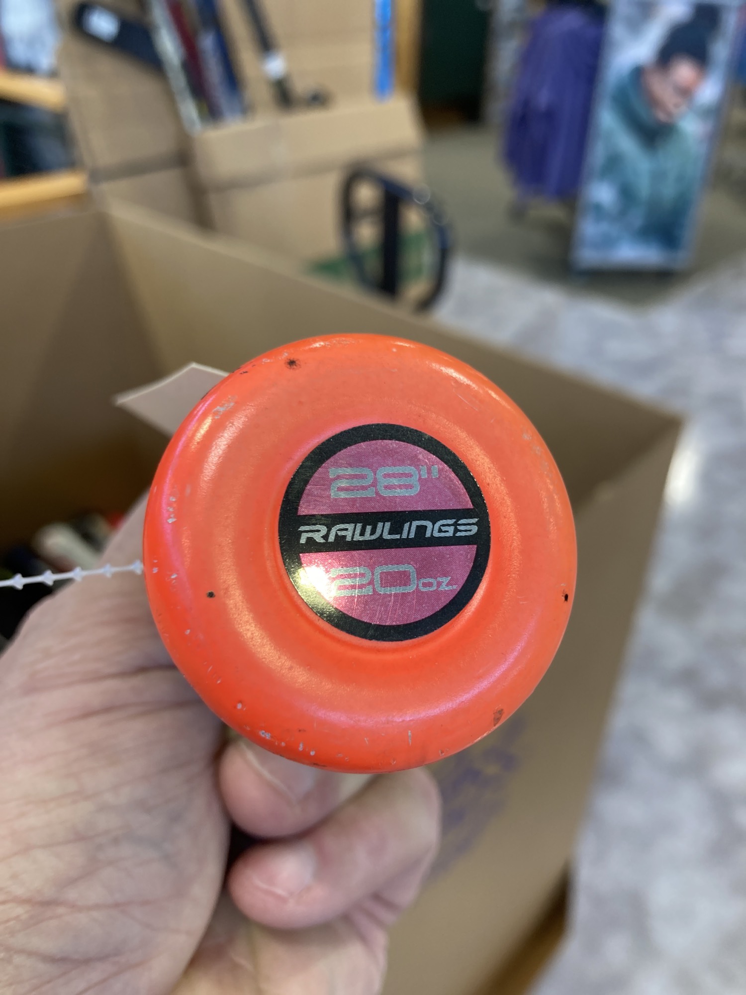 Used USABat Certified Rawlings Fuel Alloy Bat -8 20OZ 28" | SidelineSwap