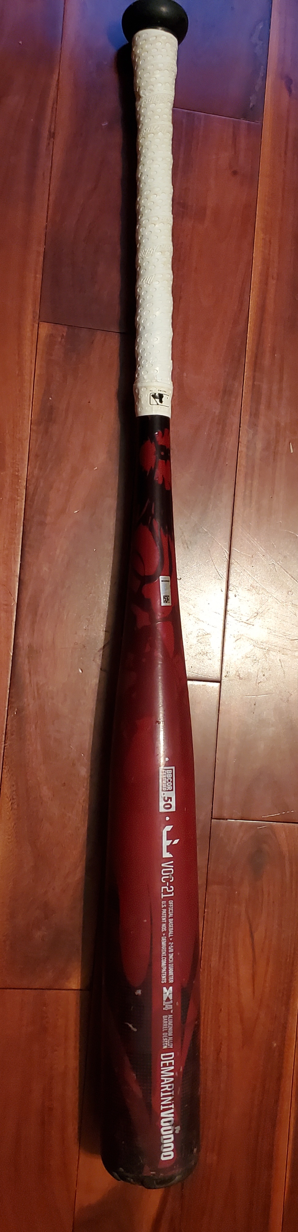 Used BBCOR Certified 2021 DeMarini Alloy Voodoo Bat (-3) 28 oz 31 ...