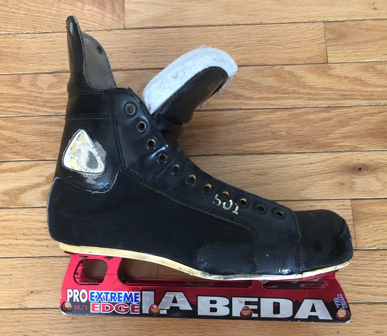 DAOUST 501 Hockey Skates w/ Labeda Pro Extreme Edge Inline/Roller ...