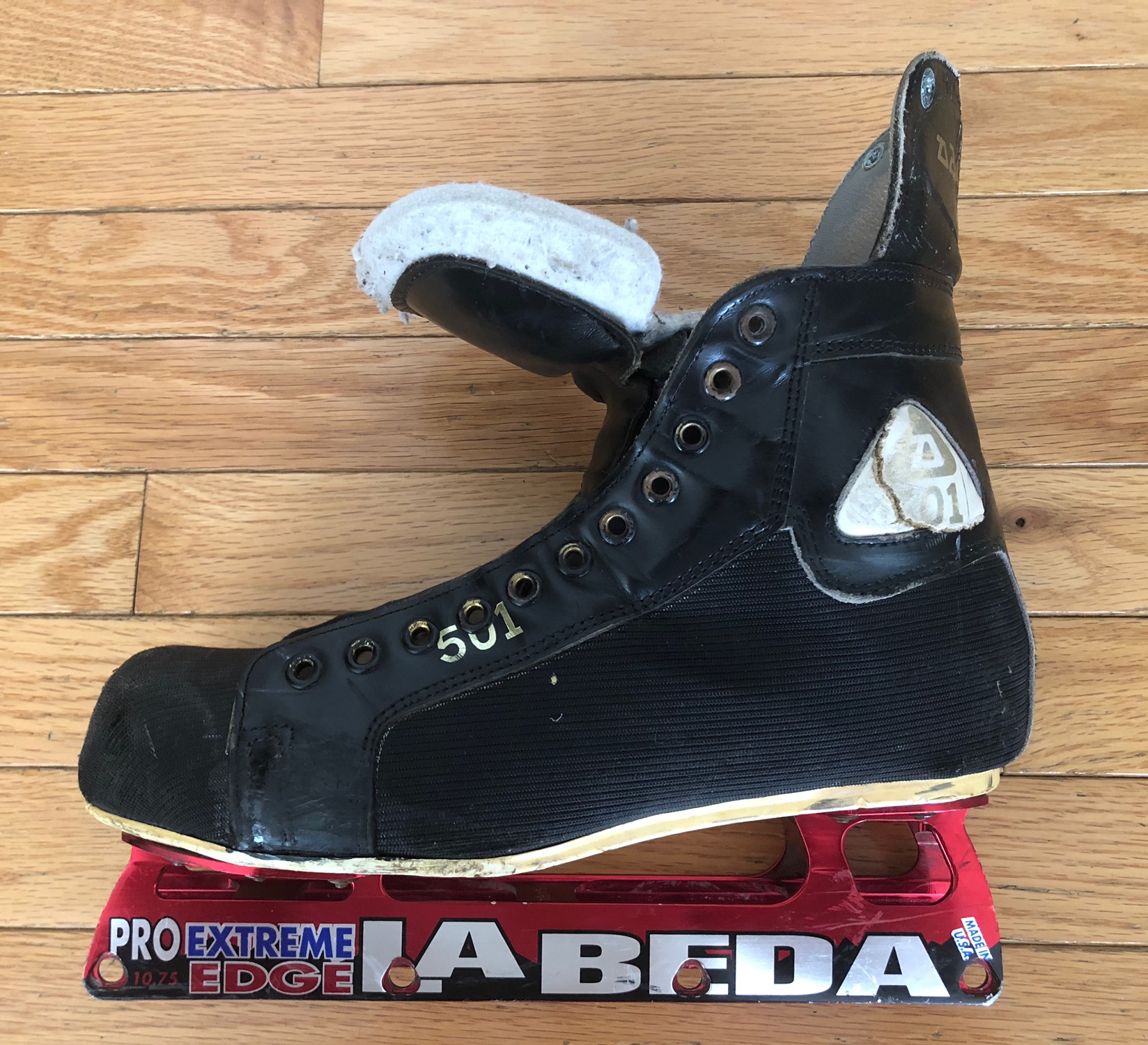 DAOUST 501 Hockey Skates w/ Labeda Pro Extreme Edge Inline/Roller ...