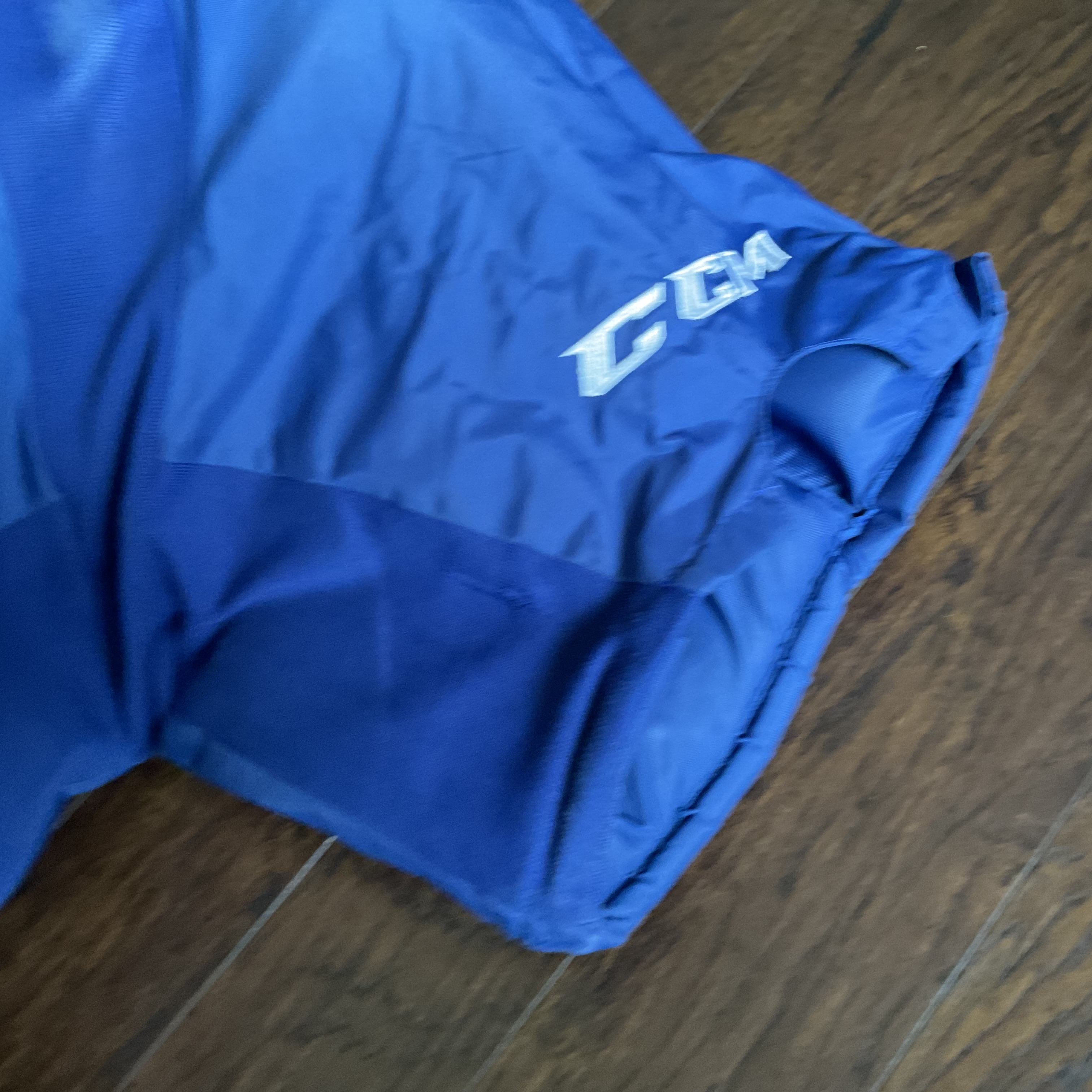 CCM 12A Goalie Pants - Edmonton Oil Kings - royal blue - large ...