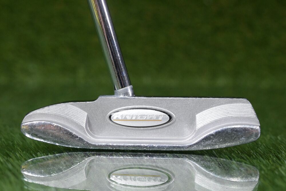 KNIGHT GOLF CROSSFIRE 1202 34" BLADE PUTTER W/ PRO VELVET GRIP ...