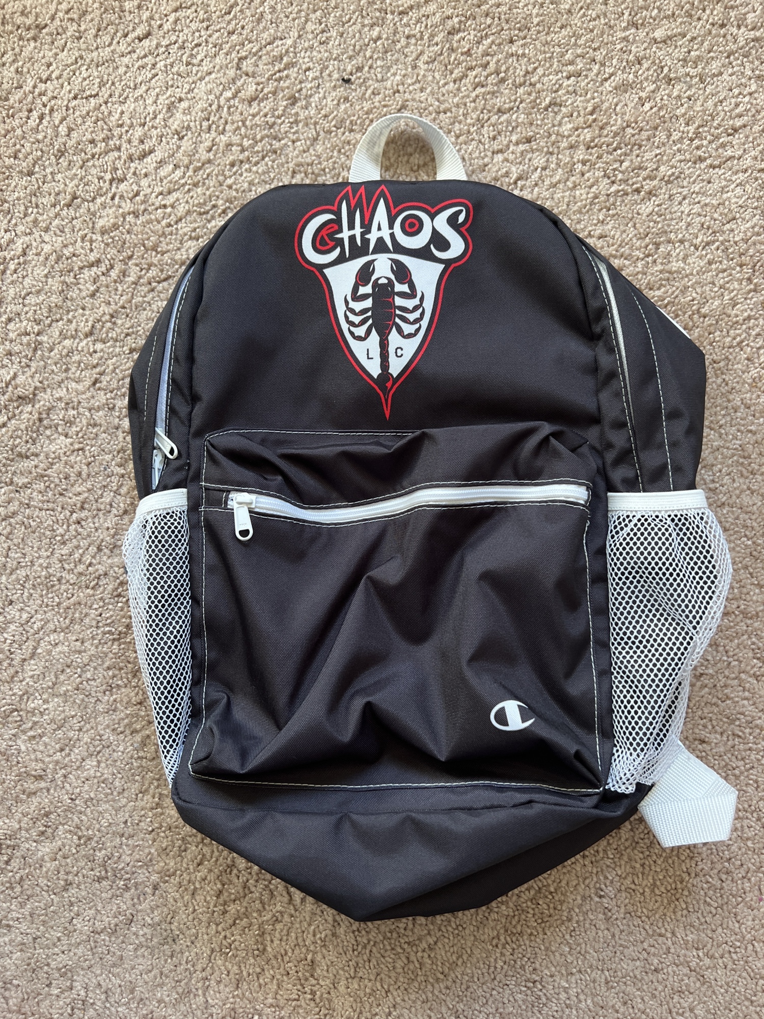 PLL Chaos Mark Glicini Champion Backpack - Autographed | SidelineSwap