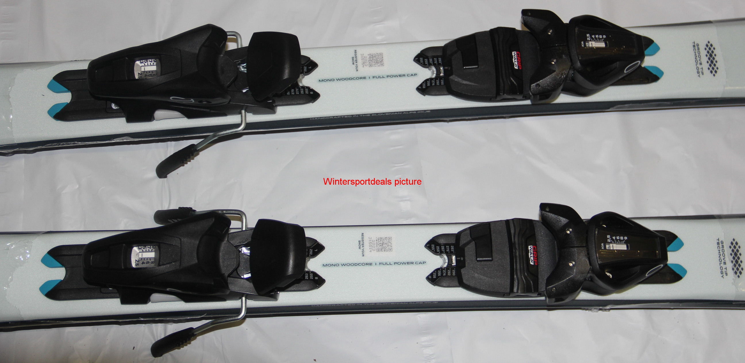 NEW 2024 Elan women's skis Snow White + EL9.0 Bindings size adjustable 158cm set | SidelineSwap