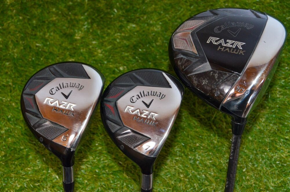 Callaway Razr Hawk 10.5 Driver 5+7 Wood RH 46" Graphite Regular CPX ...