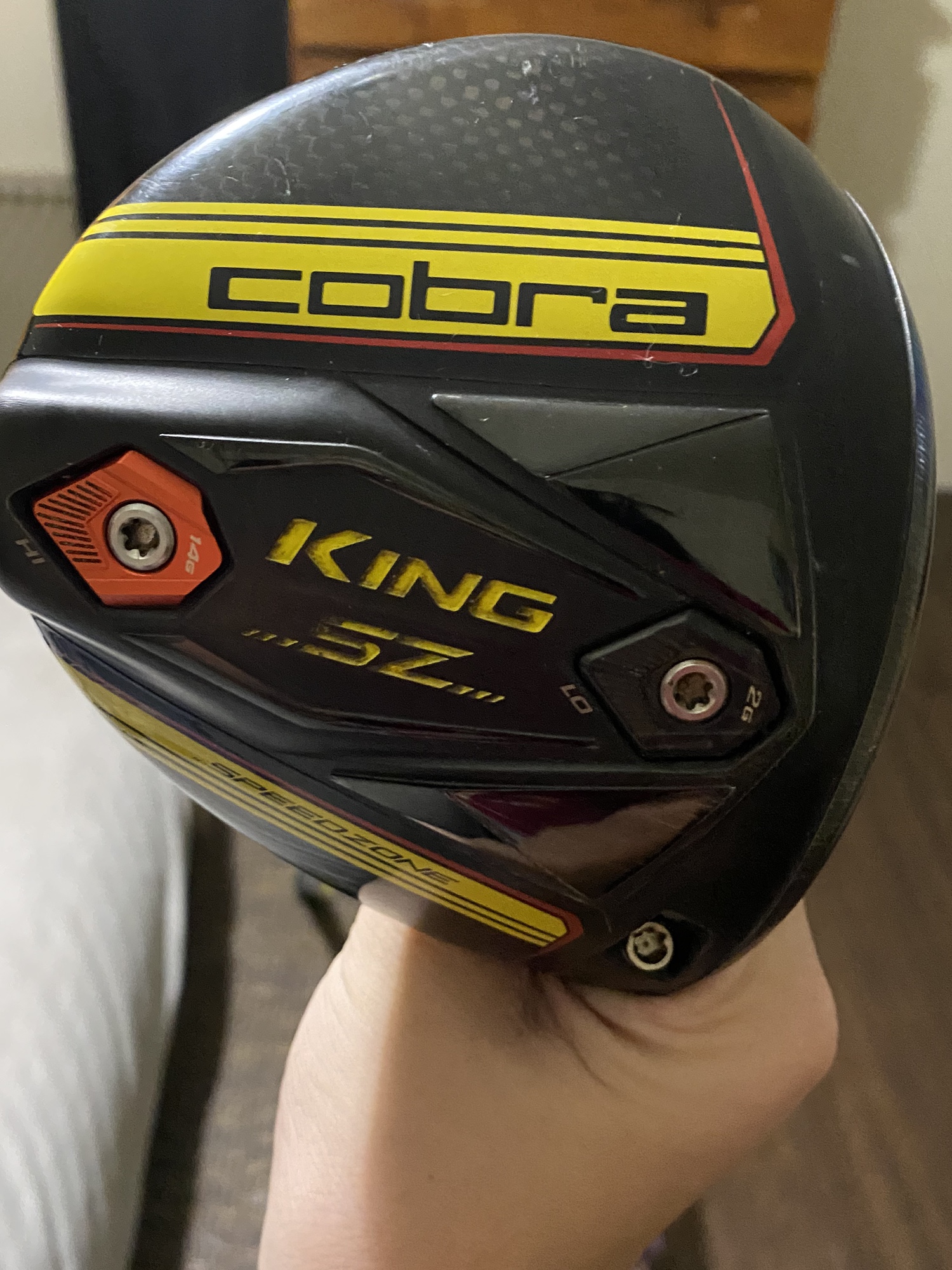 New Men's Cobra Right Handed King SpeedZone Driver Stiff Flex 9 Loft ...