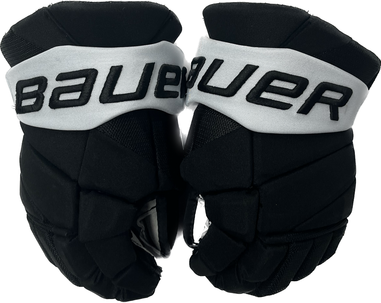 BAUER CUSTOM PRO SERIES PRO STOCK CUSTOM HOCKEY GLOVES 15" PC USED ...