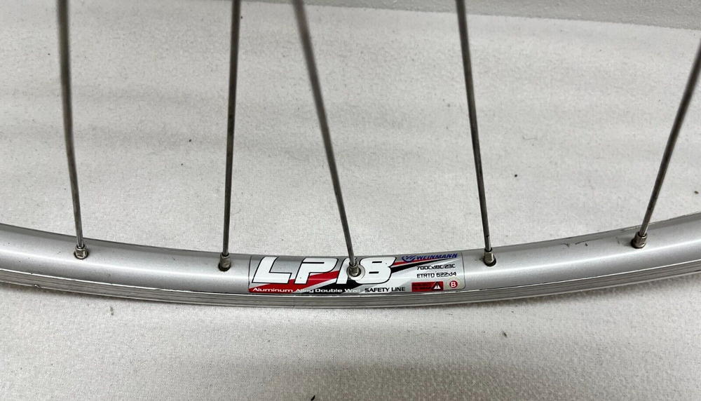 Weinmann LP18 36-Spoke Silver Aluminum 622x14/700C Rear Wheel Origin8 ...
