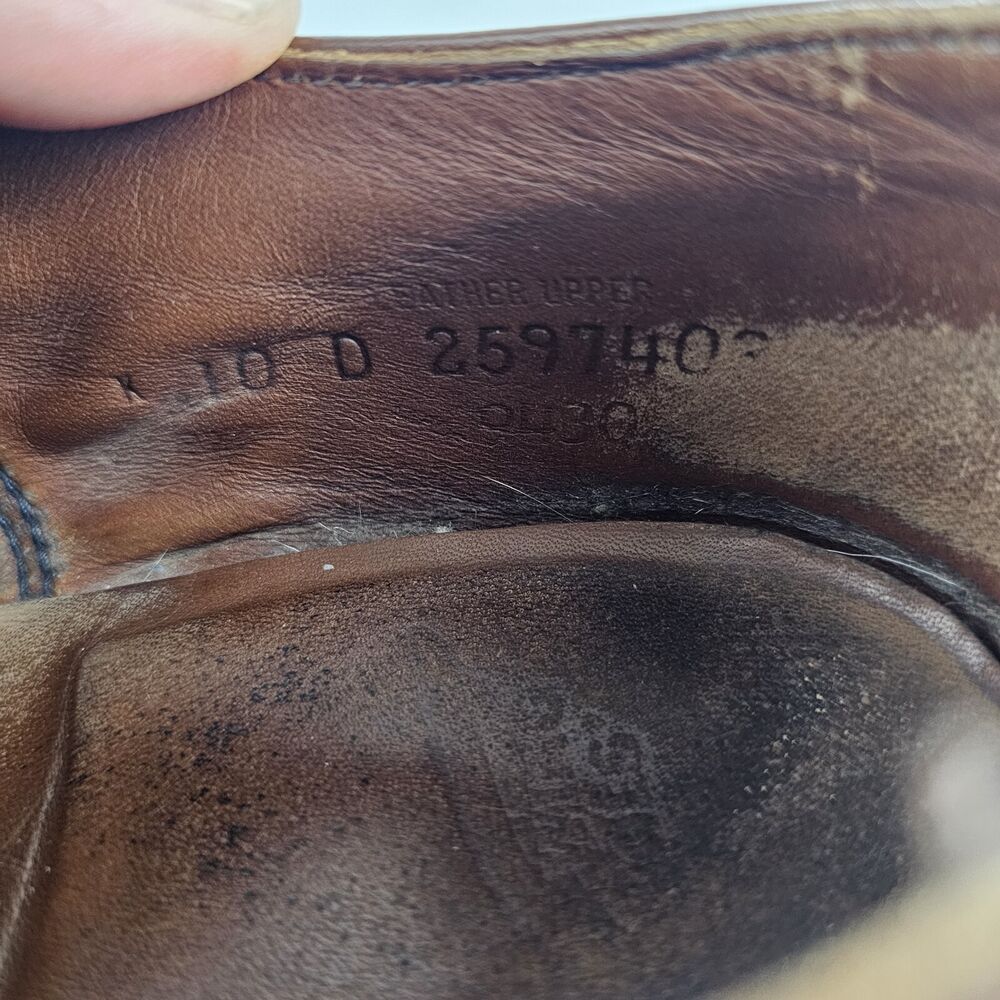 Red Wing Shoes Williston Oxford Mens 10 D 9430 Teak Featherstone Brown ...